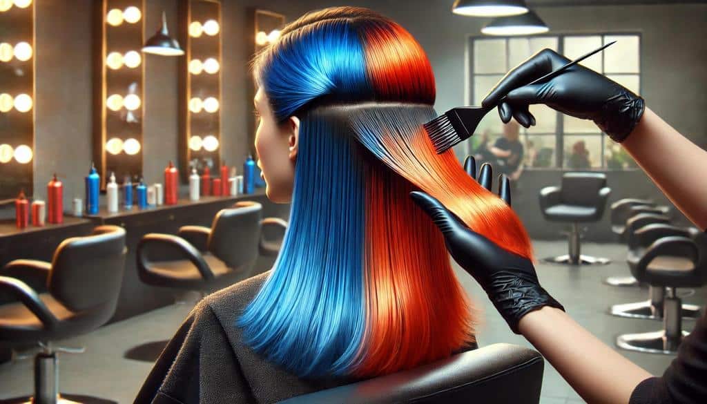 What is Hair Colour Blocking?